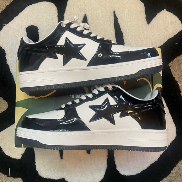 Bape | Shoes | Bapesta Low Black 22 | Poshmark